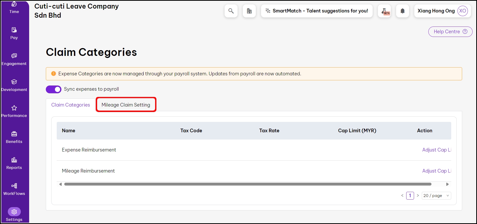 Create and submit mileage reimbursement claims – Employment Hero Help ...