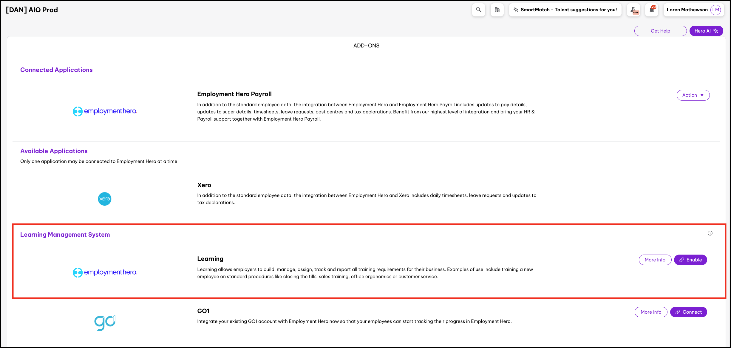 Access and navigate the learning platform – Employment Hero Help Centre ...