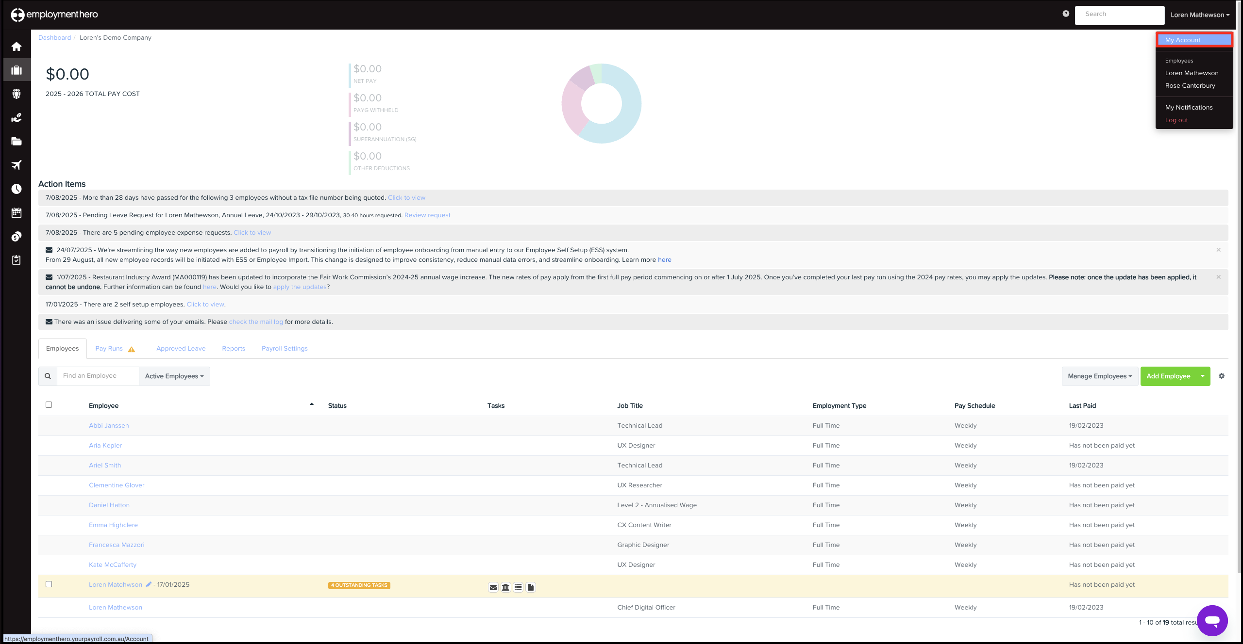 Sign in with a passkey on your payroll classic platform – Employment ...
