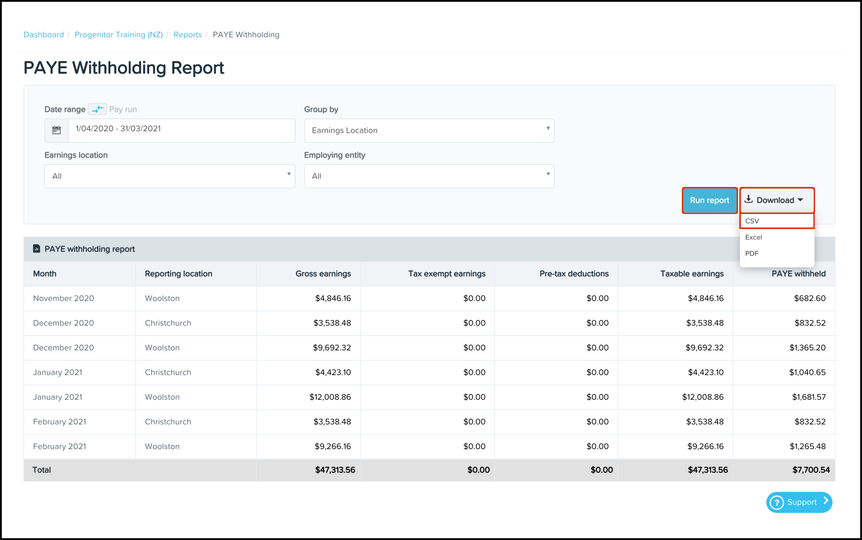 PAYE withholding reporting | Payroll Web Platform – Employment Hero ... PAYE withholding reporting | Payroll Web Platform – Employment Hero ...