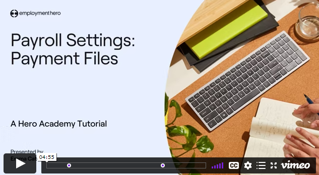 How do I set up ABA payment files in the Payroll platform? – Employment ...